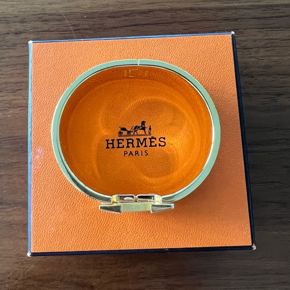 Hermes | Jewelry | Hermes Clic Clac H Bracelet Size Pm | Poshmark